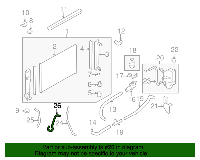 2009-2014 Nissan Murano Cooler Line 21632-1AA1A | OEM Parts Online