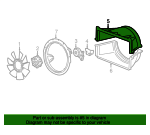 2011-2014 GM OEM NEW GM 11-14 Chevrolet GMC Sierra Radiator Cooling Fan ...