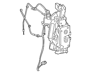 68030380AE - Sliding Door Latch Right - 2008-2020 Mopar | Mopar Parts ...