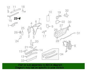 2010-2020 Mopar Stabilizer 4673923AA | TascaParts.com
