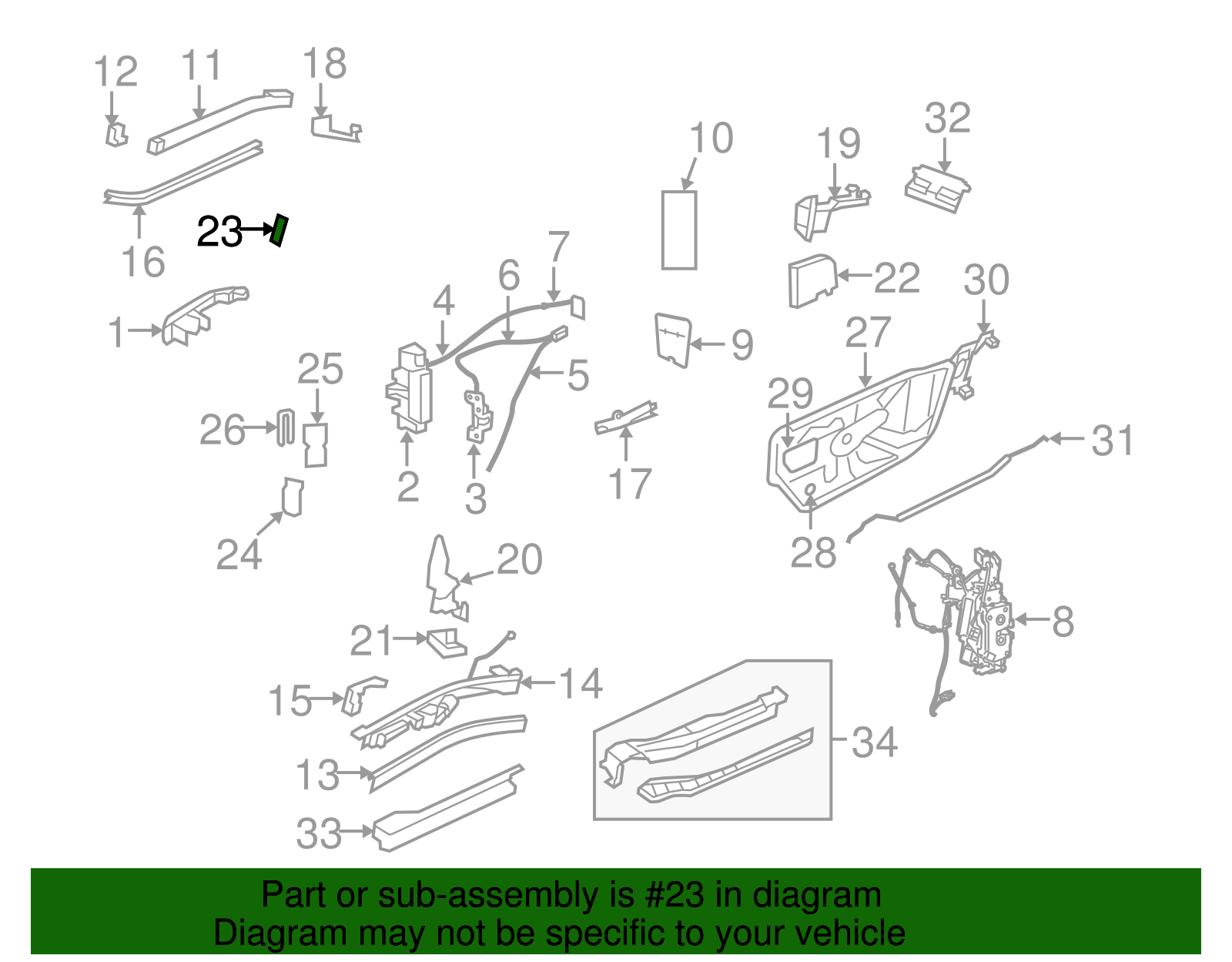 2010-2020 Mopar Stabilizer 04673926AC | Mopar Parts Canada