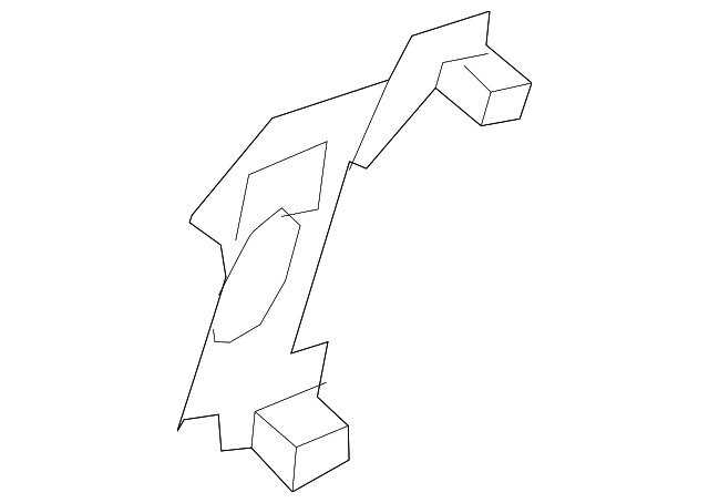 2008-2020 Mopar Latch Support - Driver's Side (LH) 68030697AA ...