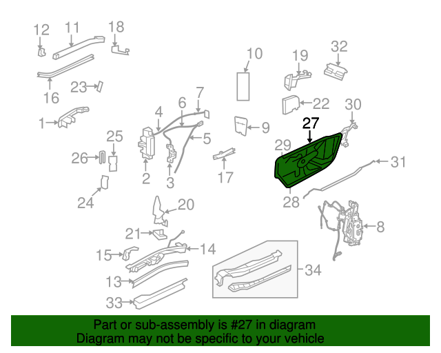 2008-2020 Mopar Panel - Driver's Side (LH) 68195953AA | TascaParts.com
