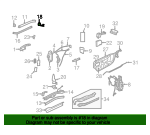 2008-2020 Mopar Hinge 5020899AH | TascaParts.com