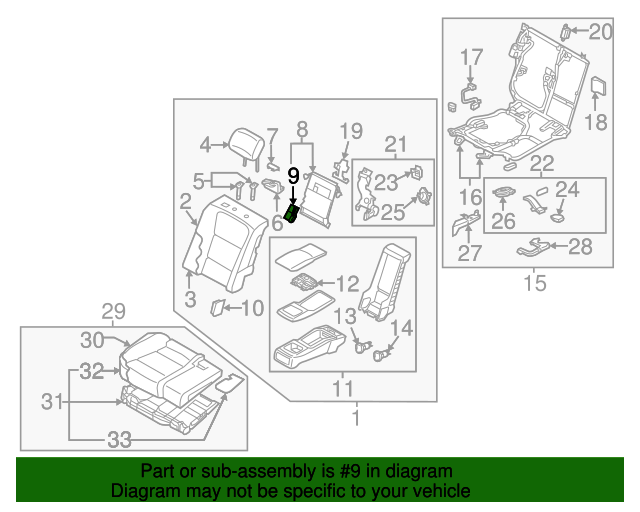 88332-3N600 - Control Valve - 2014-2016 Hyundai Equus | World OEM Parts ...