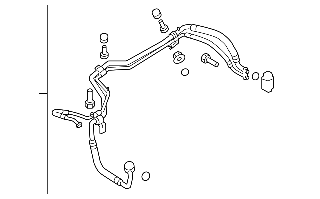 2014-2016 Kia Sportage Hose & Tube Assembly 97775-3W510 | TascaParts.com
