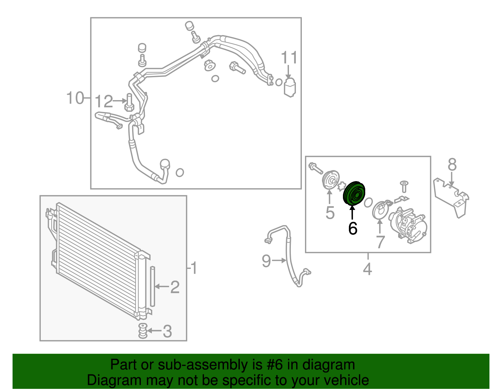 97643-2S500 - Pulley 2011-2016 Kia Sportage | Kia.Parts Store