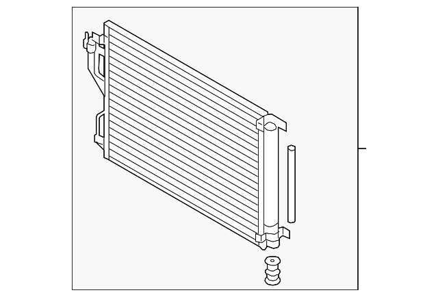 97606-2S500 - A/C Condenser 2011-2016 Kia Sportage | Kia.Parts Store