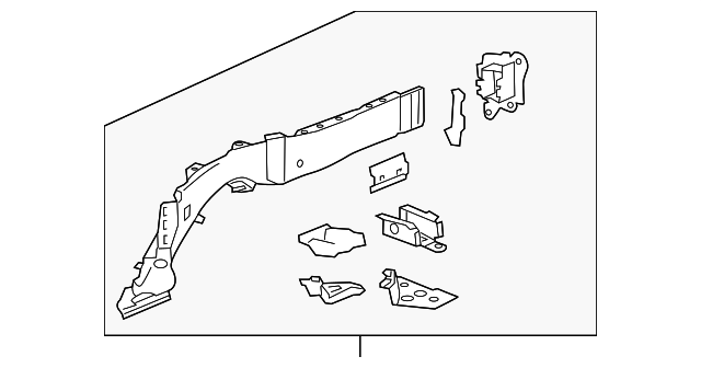 2019 Cadillac CTS Rail Assembly 84573990 | GMPartsDirect.com