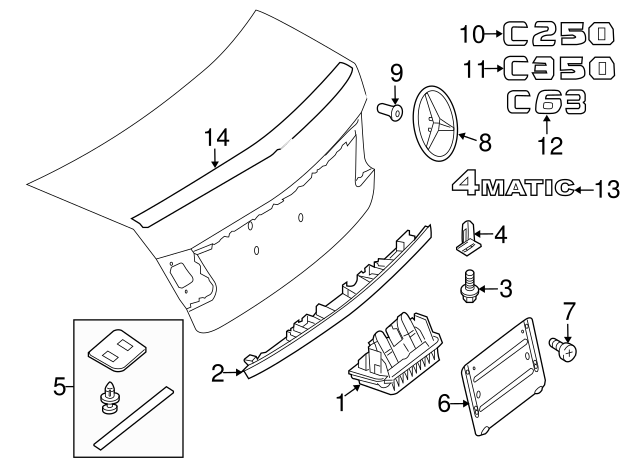 000-998-26-85 - Handle Molding Nut 2012-2020 Mercedes-Benz | Mercedes ...