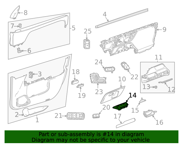 247-720-74-03-64-8T92 - Covering Panel Mercedes-Benz USA Parts