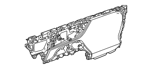 247-720-62-01-7E80 - Armrest Assembly 2020-2023 Mercedes-Benz ...