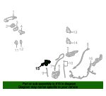 2014-2020 GM Front Side Door Check Link 84186138 GM | GMPartsDirect.com