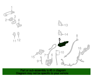 2014-2021 GM OEM NEW 14-20 GM Cadillac Chevrolet GMC Tahoe Exterior ...