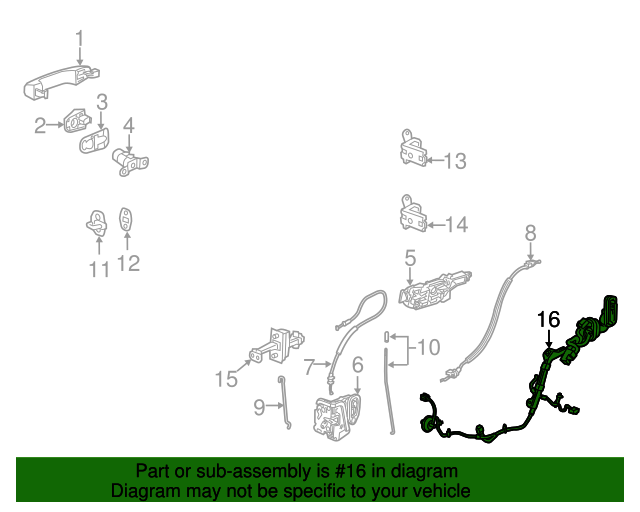 23171547 Harness - New OEM Part From GM Parts Direct | GM Parts Store