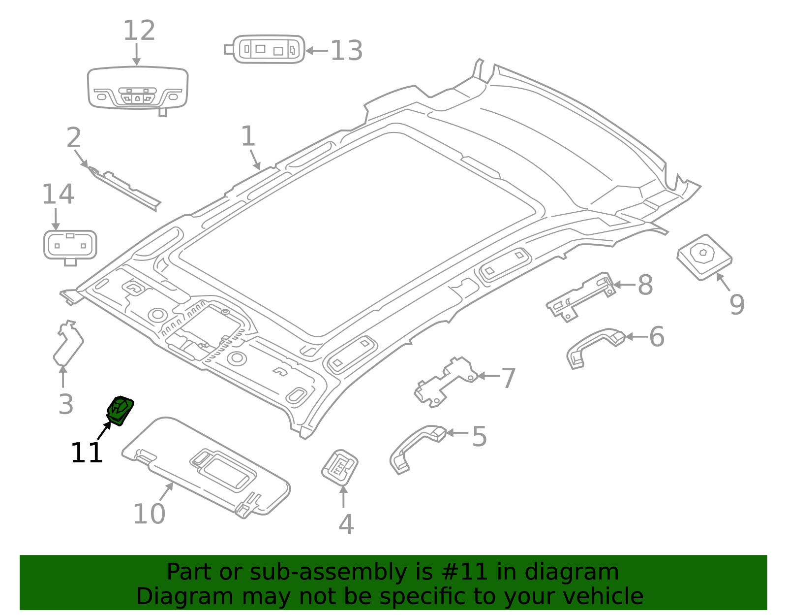 Genuine BMW 51-16-7-417-860 | Sun-Visor Pivot Bracket | FREE Shipping ...