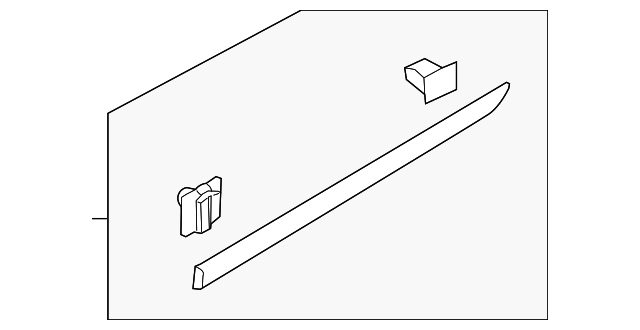 2011-2016 Hyundai Equus Door Molding 87721-3N000 | AutoNationParts.com