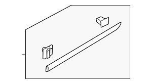 2011-2016 Hyundai Equus Door Molding 87721-3N000 | AutoNationParts.com