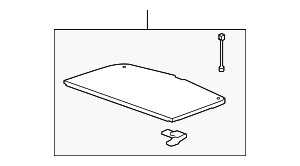2007-2012 Acura RDX Shelf 84400-STK-A01ZB | Acura Parts Now