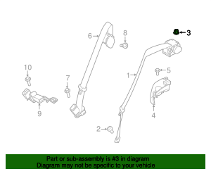2003-2023 Land Rover Suspension Stabilizer Bar Link Nut FY110056 | OEM ...