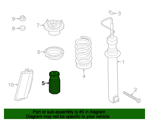 33532284674 - 2012-2017 BMW Damper (33-53-2-284-674) | BMW of South ...