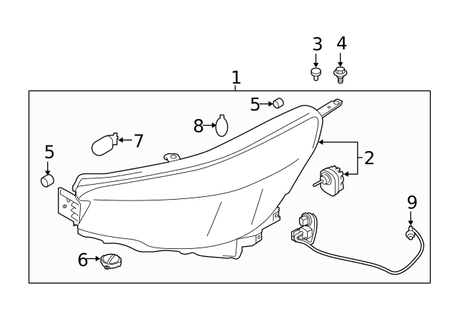 84002SJ172 - Headlight Assembly 2019-2020 Subaru Forester | AutoNation ...