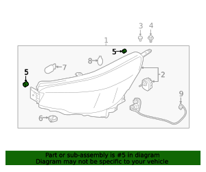 2017-2021 Subaru Cap 84956SG000 | TascaParts.com