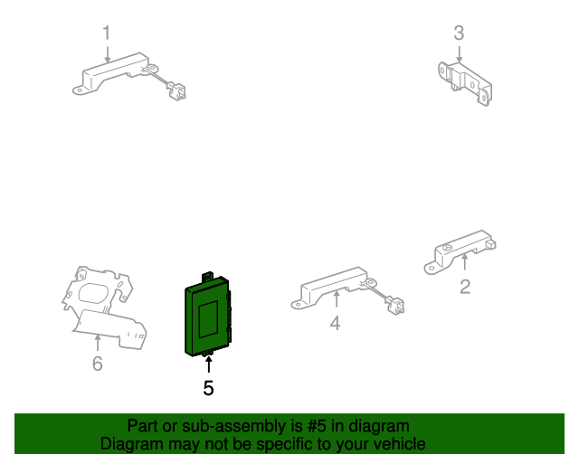 2007-2010 Mercedes-Benz Control Module 221-870-73-92 | MB Parts Center