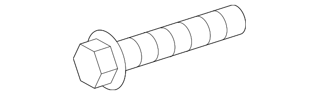 2006-2012 Mercedes-Benz Hexagon Head Bolt 000000-004024 | Mercedes-Benz ...