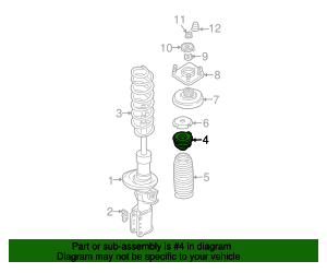 30760914 - Strut Bumper - 2004-2009 Volvo | Volvo OEM Parts Direct