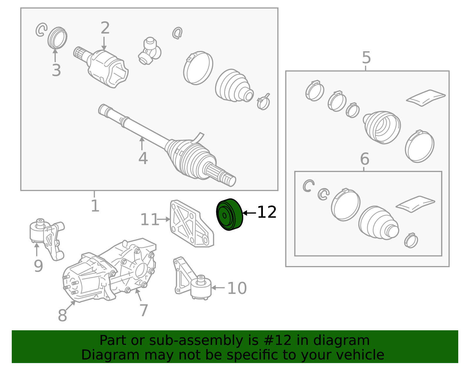 41651-0R060 - 2019-2024 Toyota - Differential Mount Insulator | Sparks ...