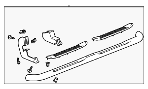 2007-2013 GM Running Board Step 20990097 | GMPartsDirect.com