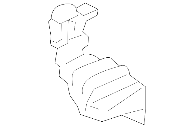 2015-2020 Kia Sedona Bumper Bracket - Passenger Side (RH) 86552-A9000 ...