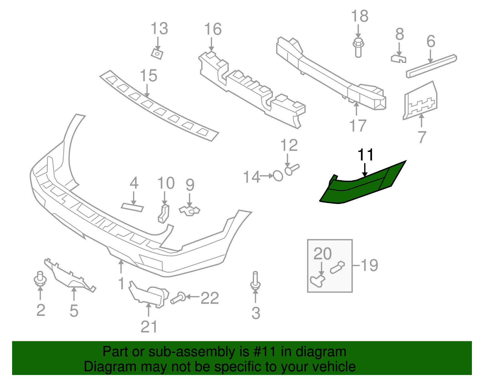 86672-2J000 - Side Cover 2009 Kia Borrego | Kia.Parts