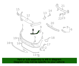 Genuine Side Molding for 2022-2023 Hyundai Kona | Part# 86564-J9CA0 ...