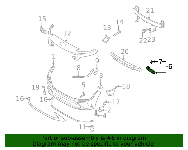2022 Hyundai Side Bracket 86513-J9CA0 | QuirkParts
