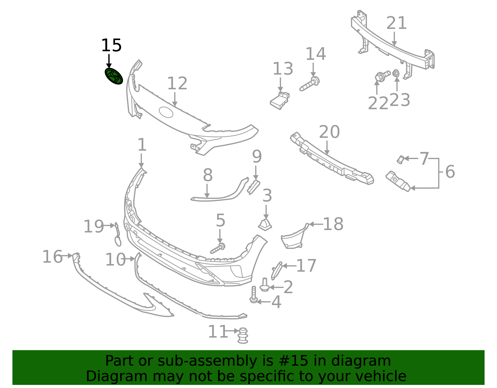 2022-2023 Hyundai Kona Emblem 86354-J9CA0 | OEM Parts Online