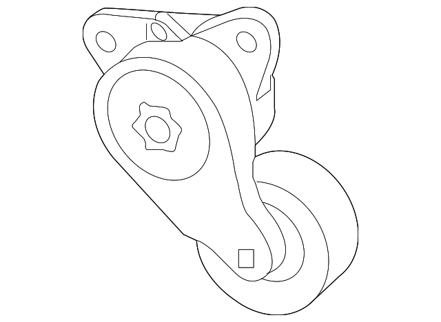 11955-9DJ0A - Tensioner 2020-2024 Nissan | Nissan Parts & Accessories ...