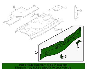 2019-2024 Nissan Altima Rear Body Panel 79110-6CA0A | My Nissan Part