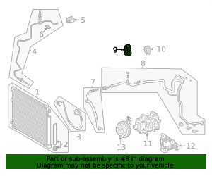88718-42120 - AC Tube Clamp 2020-2025 Toyota | North Park Toyota Parts