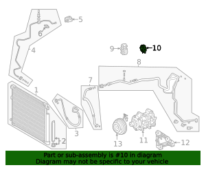 88718-33530 - AC Tube Clamp 2020-2022 Toyota | Longo Toyota Parts