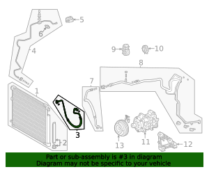2020-2022 Toyota Highlander Discharge Hose 88711-0E150 | Camelback ...