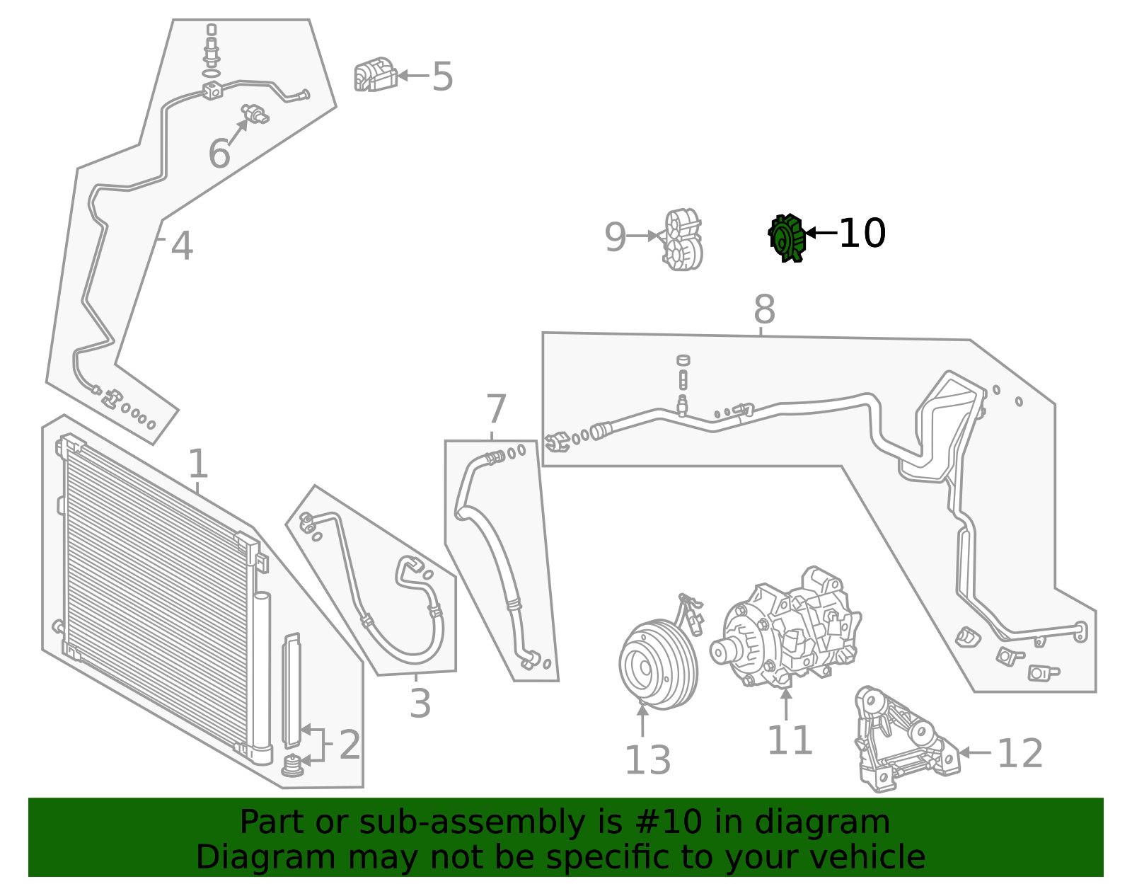 88718-33530 - AC Tube Clamp 2020-2022 Toyota | Longo Toyota Parts