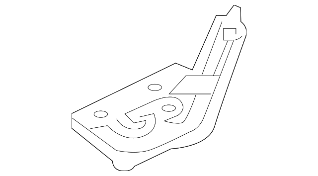 53410-06320 - Hinge - 2015-2017 Toyota Camry | OEM Genuine Toyota Parts