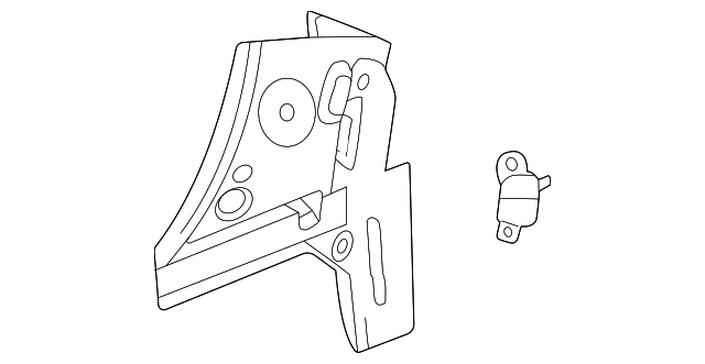 2021-2024 GM Lower Extension 84908467 GM | GMPartsDirect.com