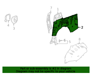85054652 - Panel 2023-2024 GM | Chevrolet Parts Direct