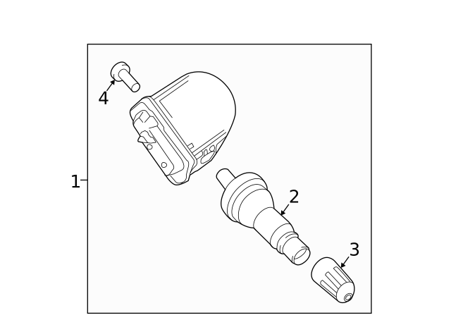 F2GZ-1700-C - Valve Stem - 2015-2023 Ford | Lasco Auto Parts