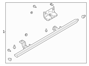 Genuine OEM Ford Part - Running Board N2DZ-16450-BA | Genuine OEM Ford ...