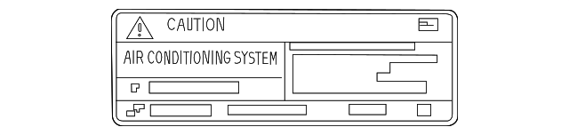 2019-2022 Toyota AC Label 88723-02250 | Toyota Parts Center