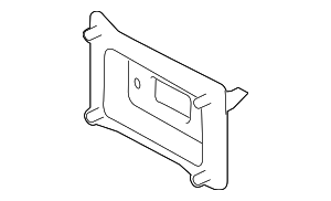 2010-2013 Kia Forte Bumper Bracket - Driver's Side (LH) 86641-1M000 ...